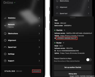 How to physically transfer Starlink account from one terminal to another – Oleg Kutkov personal blog